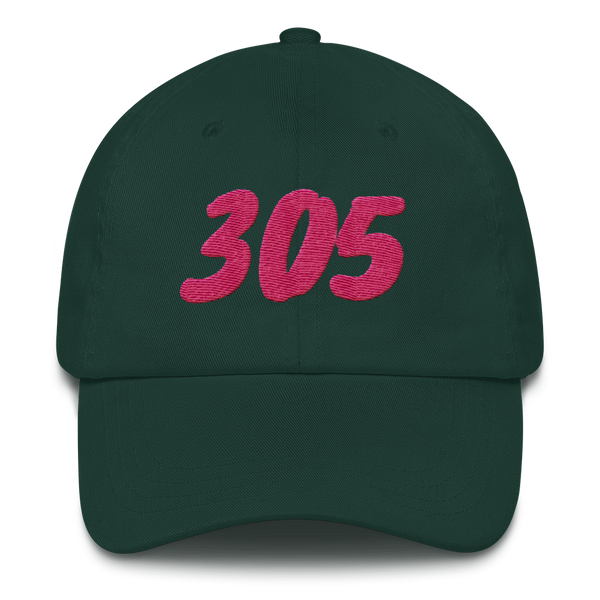 Embroidered Miami Vice 305 Area Code Dad Hat Cap Unisex – Dad Hats & Lids